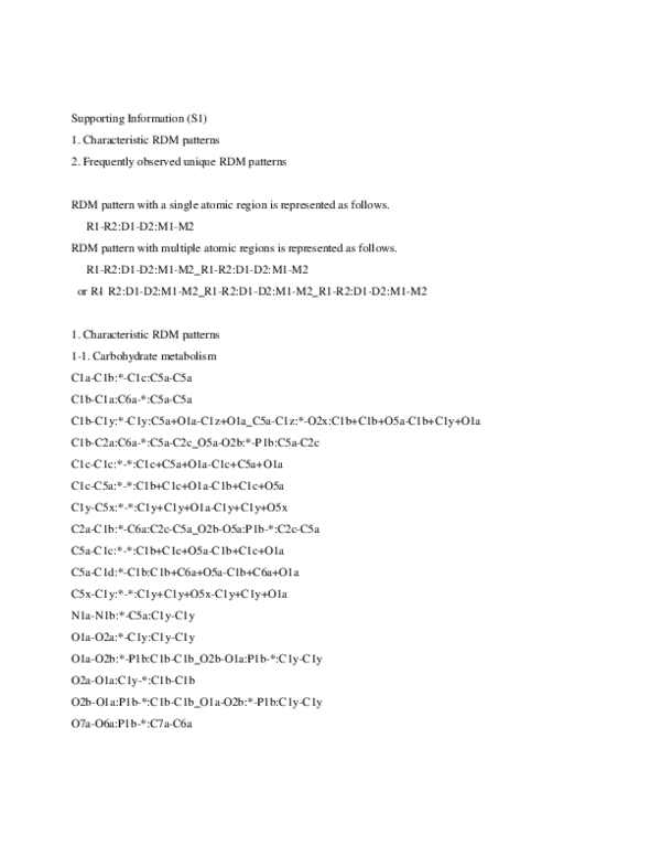 (PDF) Systematic Analysis of Enzyme-Catalyzed Reaction Patterns and Prediction of Microbial ...