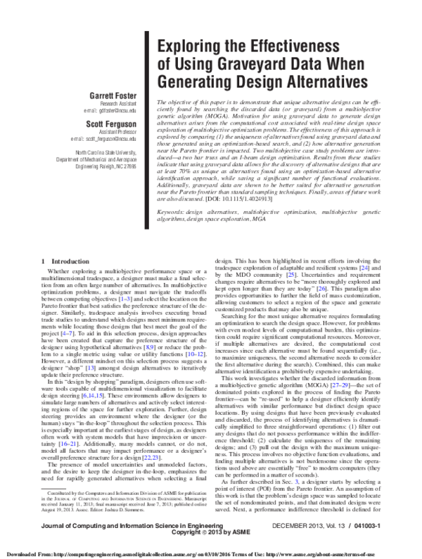 (PDF) Exploring the Effectiveness of Using Graveyard Data When ...