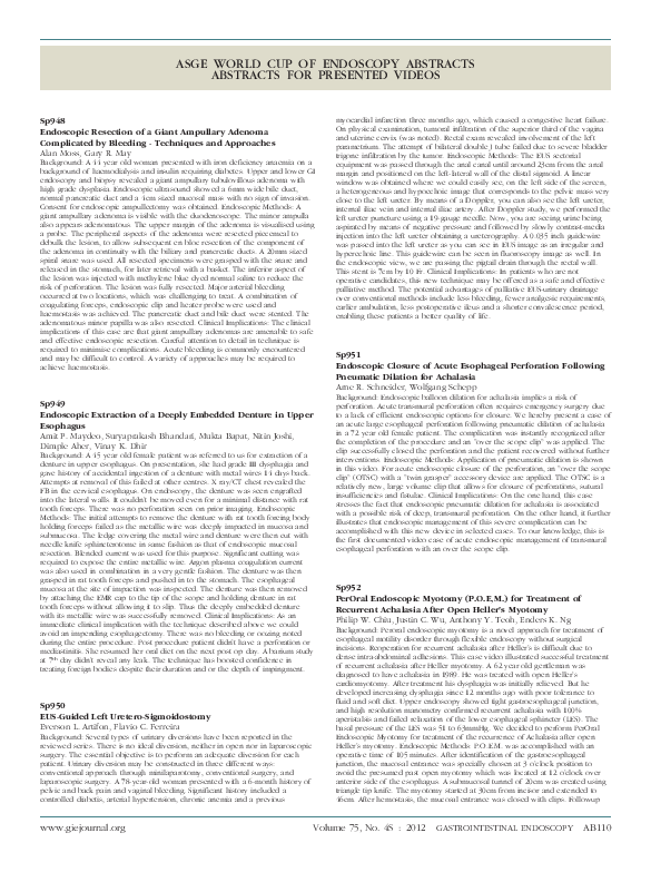 (PDF) Sp950 EUS-Guided Left Uretero-Sigmoidostomy
