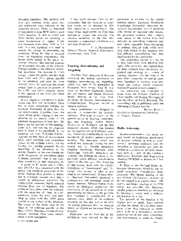 (PDF) Learning, Remembering, and Forgetting