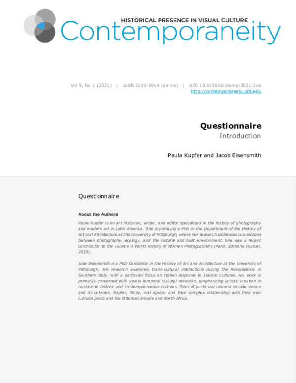 (PDF) Questionnaire Introduction