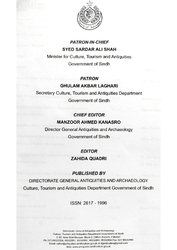 (PDF) Cultural Significance of Gandhara and Repositories of Rich ...