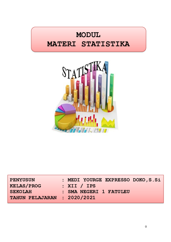 (PDF) MODUL MATERI STATISTIKA