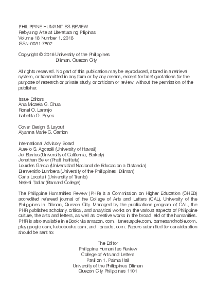 (PDF) Where is the Crown?: Dancing the Putong/Tubong on Stage