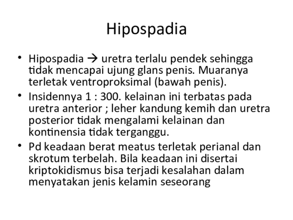 (PPT) HIPO EPISPADIA DAN FIMO PARAFIMOSIS