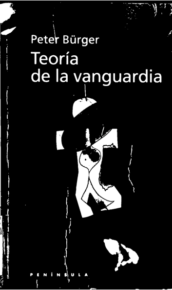 (PDF) Peter Burger Teoria de la vanguardia