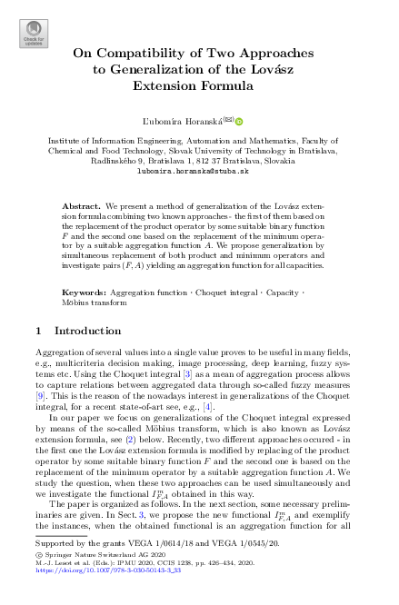 (PDF) On Compatibility of Two Approaches to Generalization of the ...