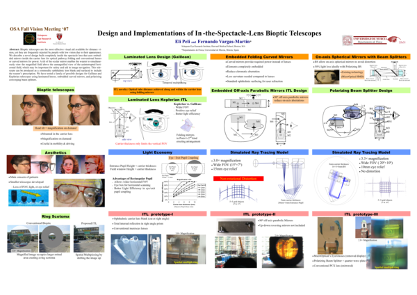(PDF) Design and Implementations of In-the-Spectacle-Lens Bioptic ...