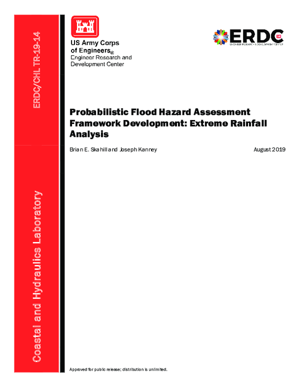 (PDF) Probabilistic flood hazard assessment framework development : extreme rainfall analysis