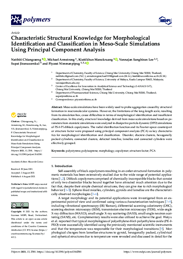 (PDF) Characteristic Structural Knowledge for Morphological Identification and Classification in ...