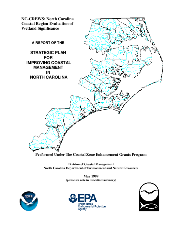 (PDF) NC-CREWS: North Carolina Coastal Region Evaluation of Wetland ...