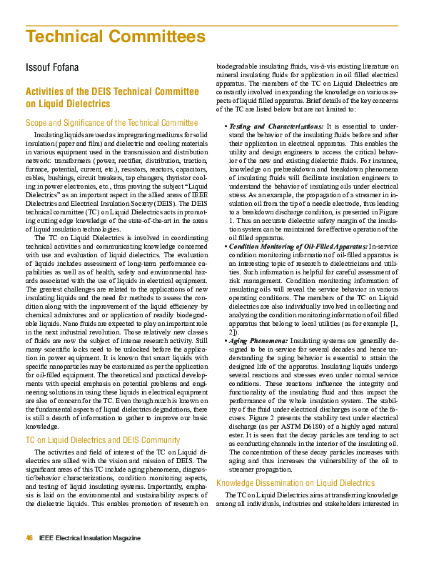 (PDF) Technical committees | Issouf Fofana - Academia.edu