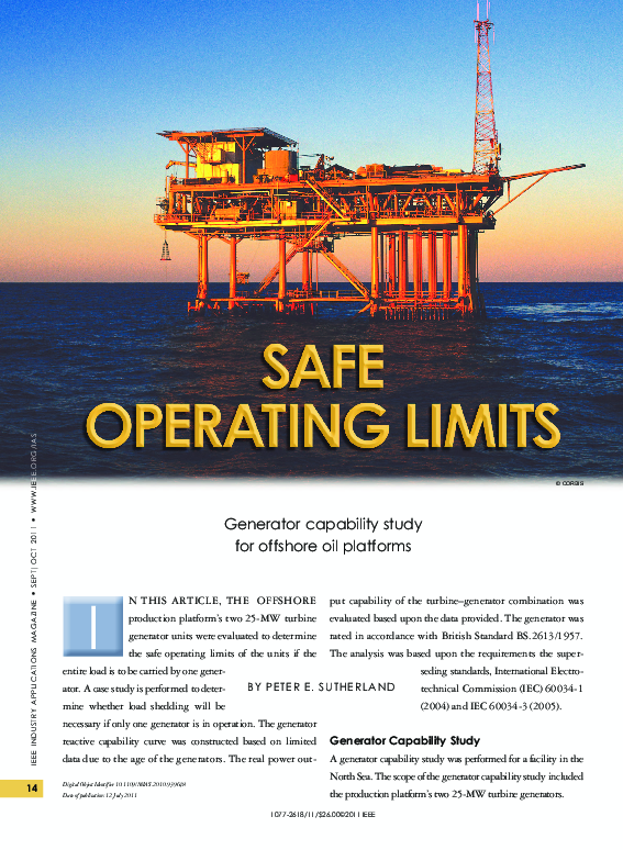 (PDF) Safe Operating Limits