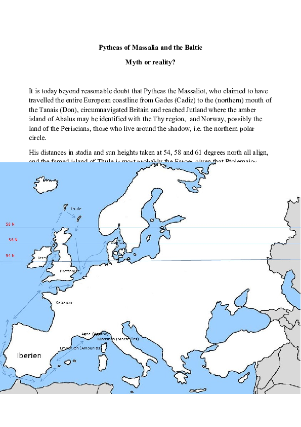 (DOC) Pytheas of Massalia and the Baltic lecturewpictures