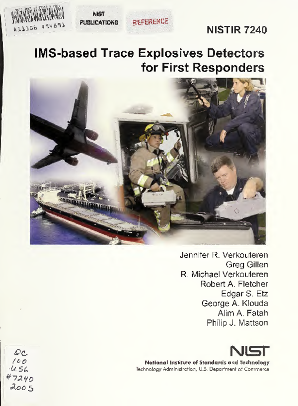 (PDF) IMS-based trace explosives detectors for first responders