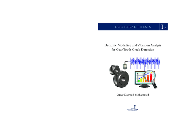 Pdf Dynamic Modelling And Vibration Analysis For Gear Tooth Crack Detection