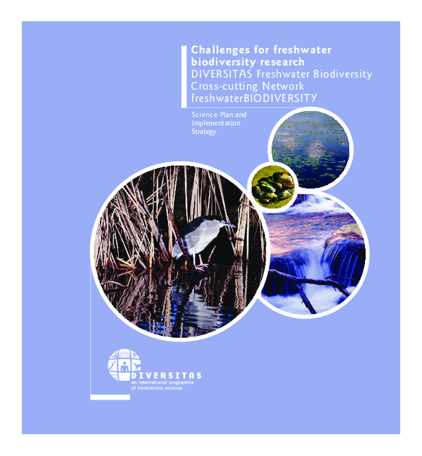 (PDF) Challenges for freshwater biodiversity research: Science plan and ...