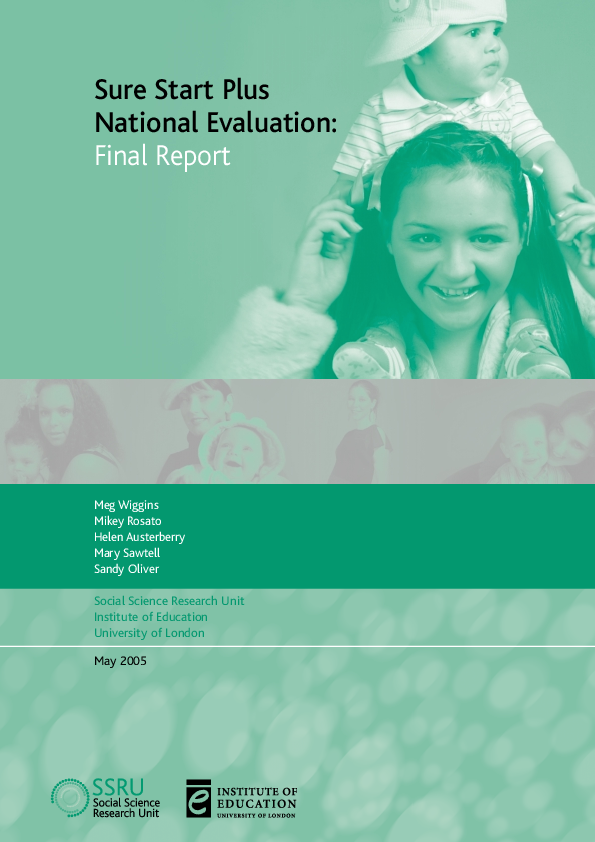 (PDF) Sure start plus national evaluation: Final report
