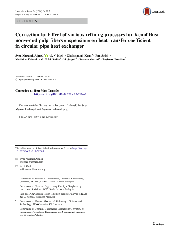 (PDF) Correction to: Effect of various refining processes for Kenaf Bast non-wood pulp fibers ...