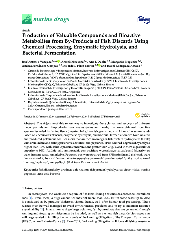 (PDF) Production of Valuable Compounds and Bioactive Metabolites from ...