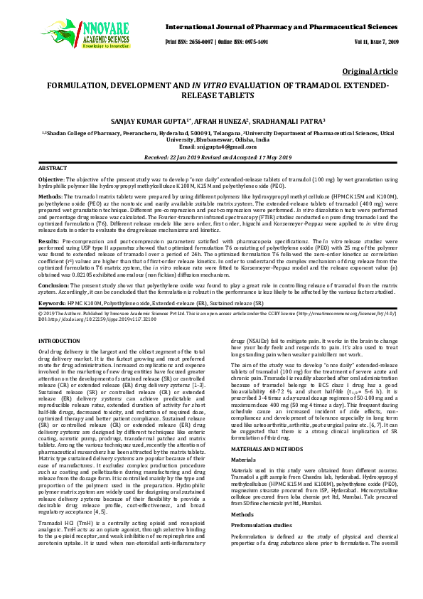 Pdf Formulation Development And In Vitro Evaluation Of Mucoadhesive Buccal Patches Of
