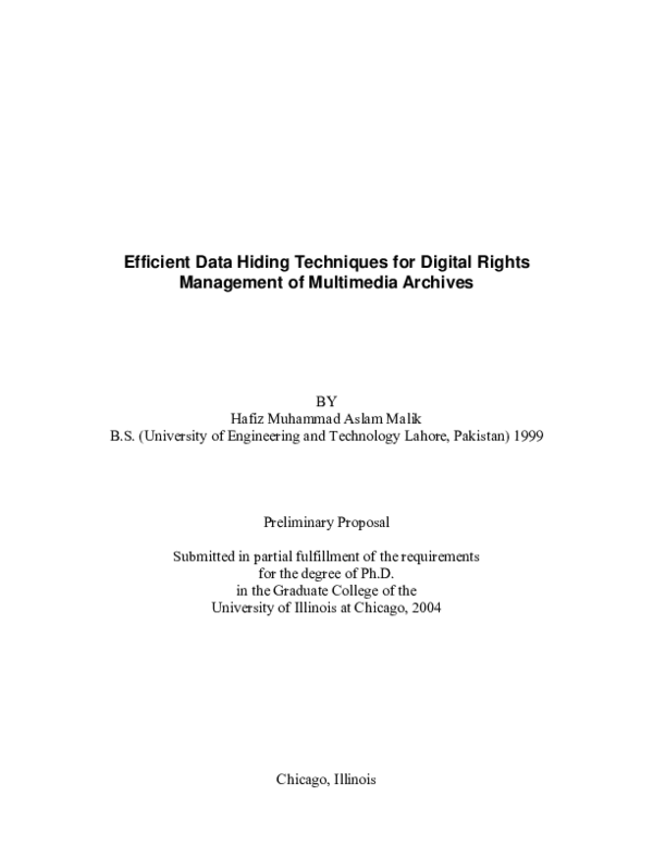 (PDF) Efficient Data Hiding Techniques for Digital Rights Management of Multimedia Archives ...