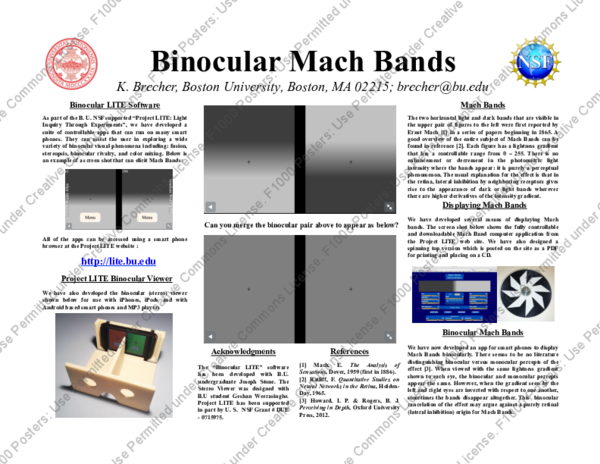 (PDF) Binocular Mach Bands
