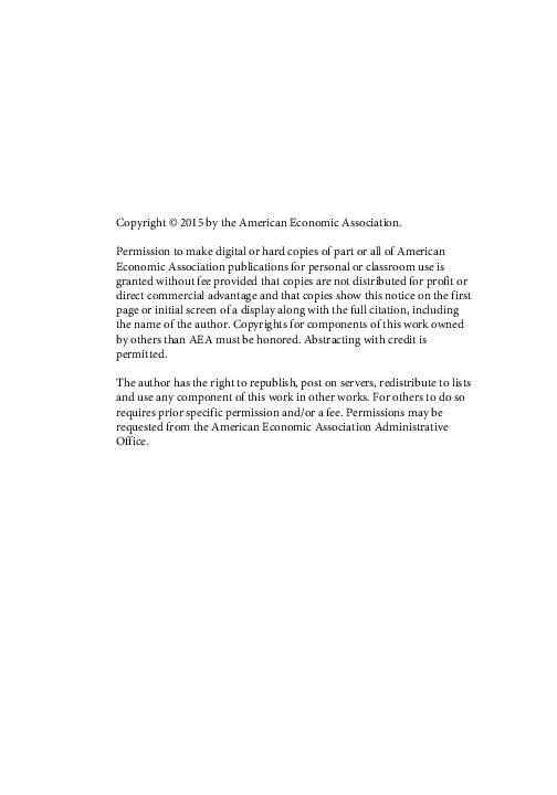 (PDF) An Assessment of TARP Assistance to Financial Institutions