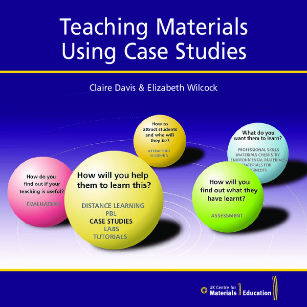 (PDF) Teaching materials using case studies