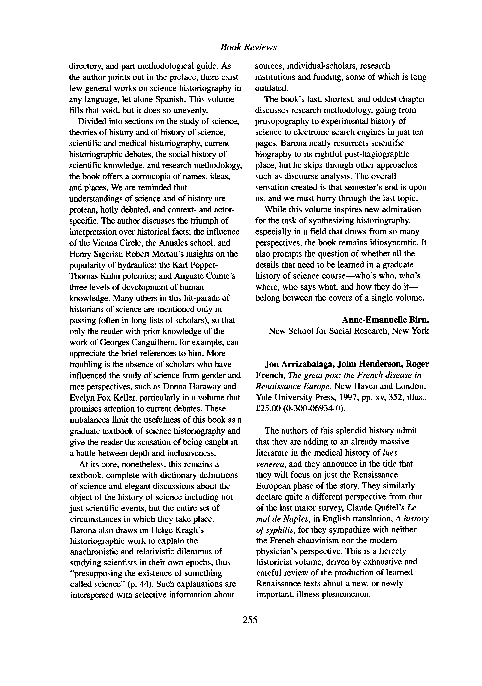 (PDF) The Great Pox: The French Disease in Renaissance Europe