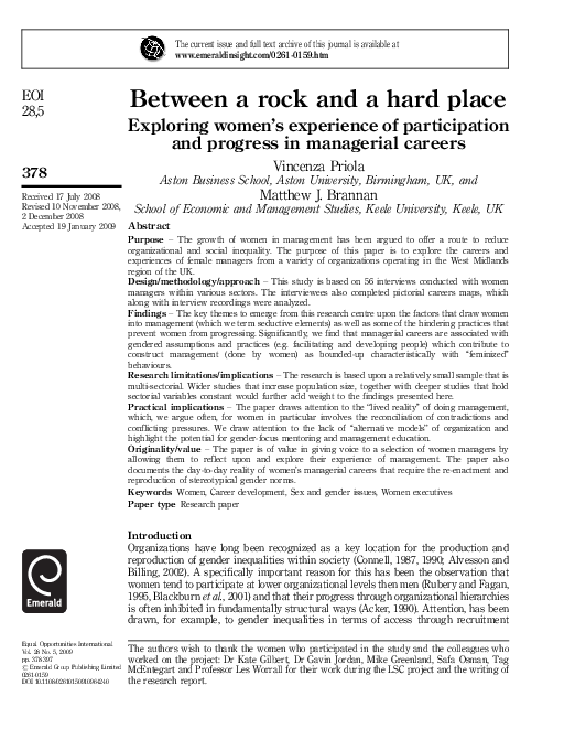(PDF) Between a Rock and a Hard Place