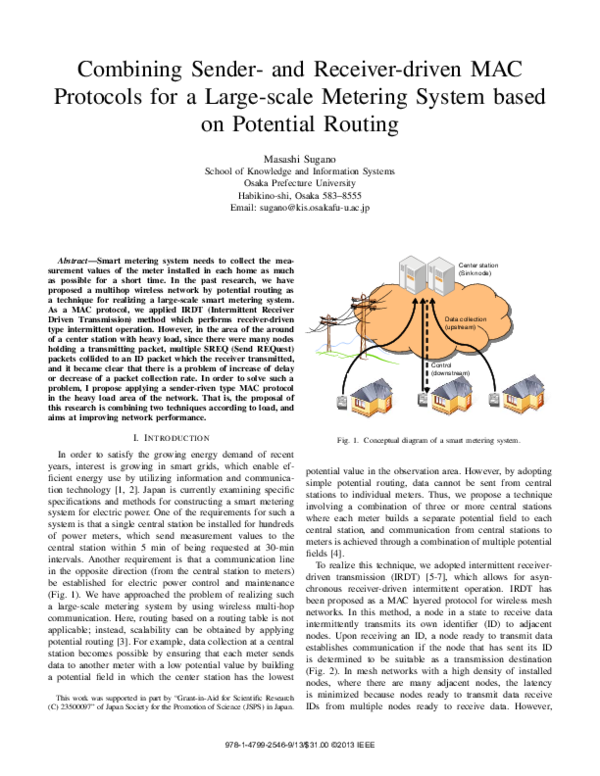 (PDF) Combining sender- and receiver-driven MAC protocols for a large-scale metering system ...