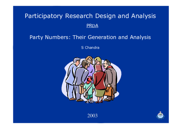 (PDF) Participatory Research Design and Analysis