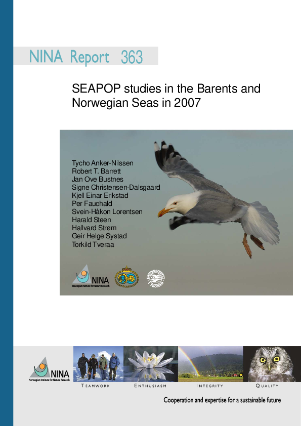 (PDF) SEAPOP Findings in Barents and Norwegian Seas