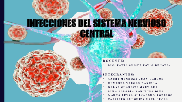 (PPT) INFECCIONES DEL SISTEMA NERVIOSO CENTRAL - DIAPOSITIVAS