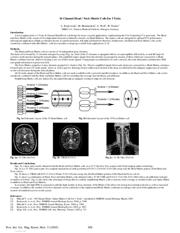 (PDF) 6 Channel Head / Neck Matrix Coils for 3 Tesla