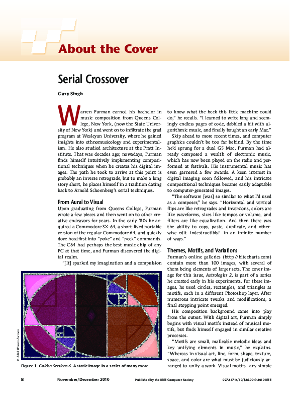 (PDF) Serial Crossover | Gary Singh - Academia.edu