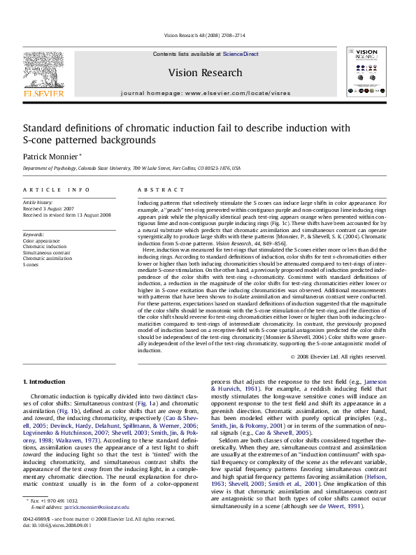 (PDF) Standard definitions of chromatic induction fail to describe ...