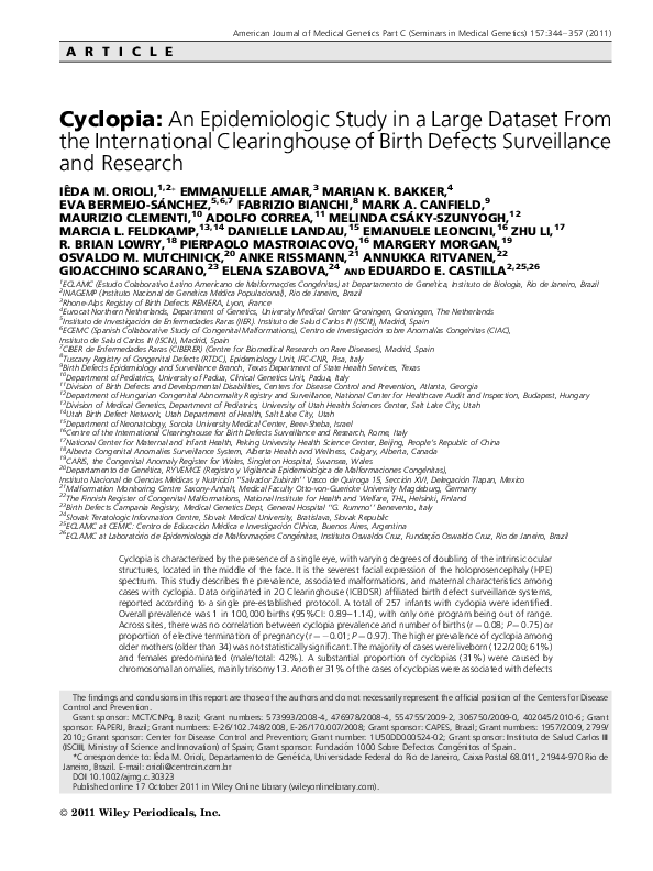 (PDF) Cyclopia: An epidemiologic study in a large dataset from the ...