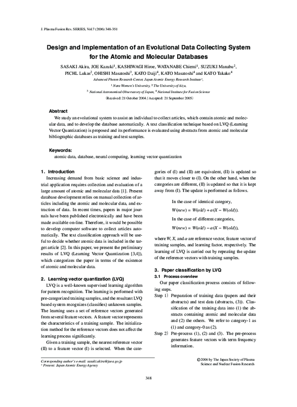 (PDF) Design and Implementation of an Evolutional Data Collecting ...