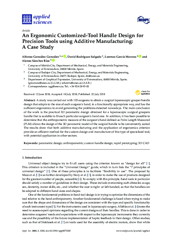 (PDF) An Ergonomic Customized-Tool Handle Design for Precision Tools ...