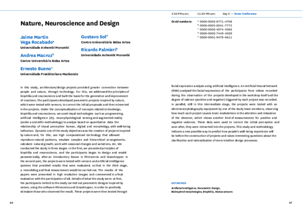 (PDF) Nature, Neuroscience and Design