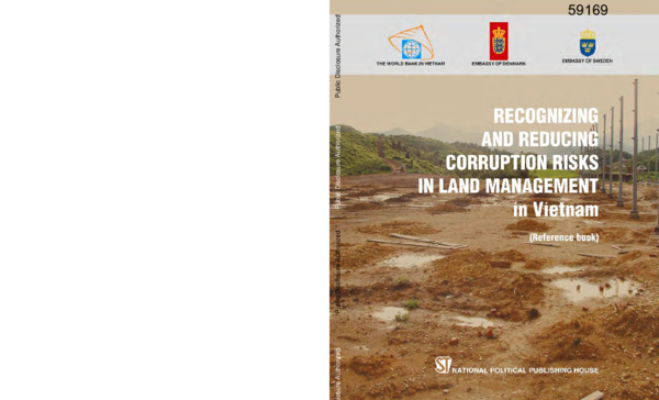 (PDF) Recognizing and reducing corruption risks in land management in Vietnam