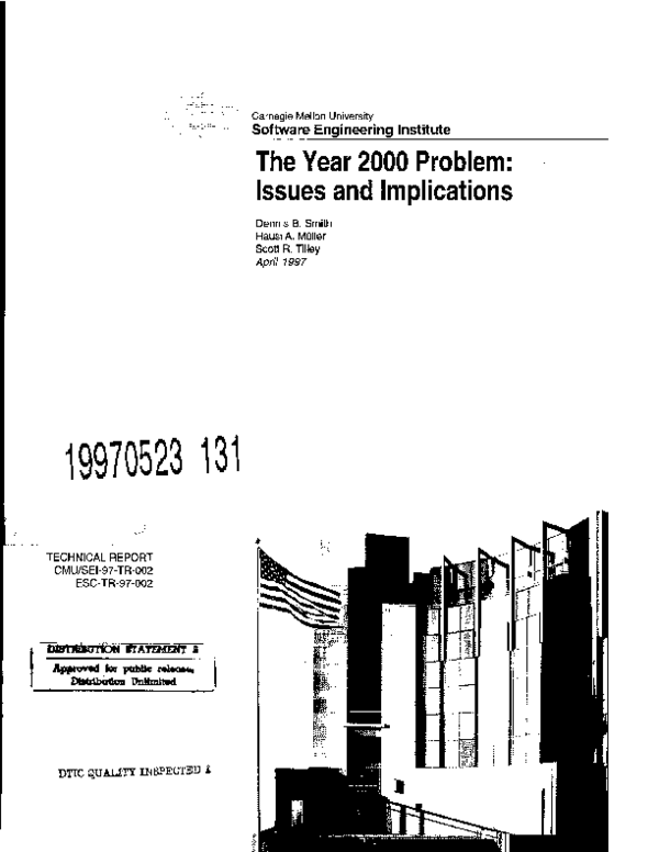 (PDF) The Year 2000 Problem: Issues and Implications