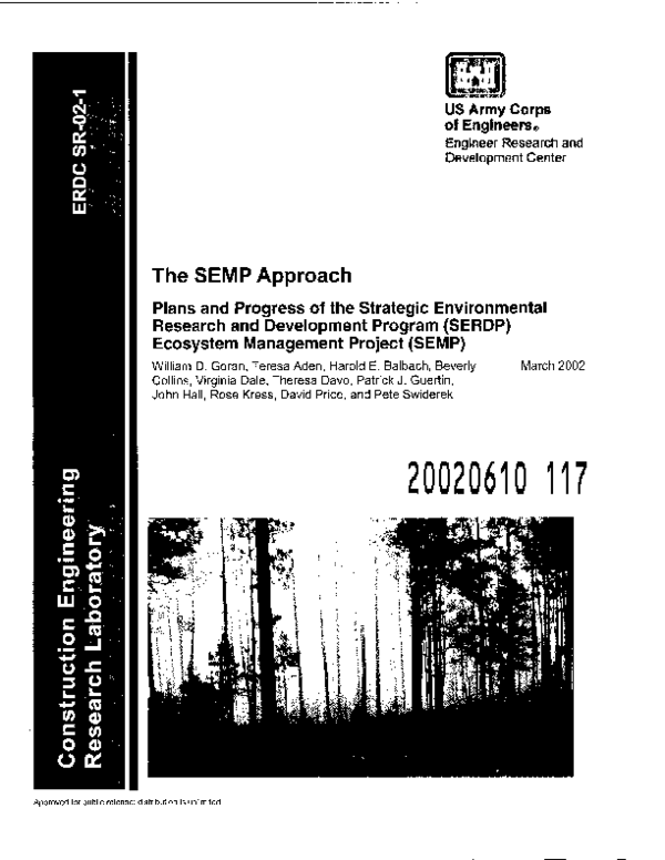 (PDF) The SEMP Approach: Plans and Progress of the Strategic ...