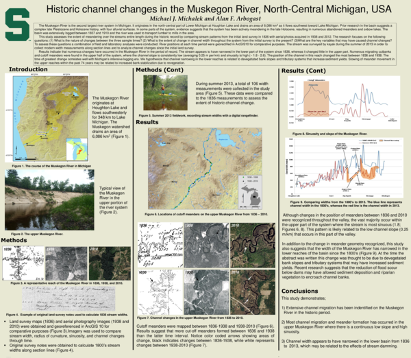(PDF) Historic channel changes in the Muskegon River, North-Central ...