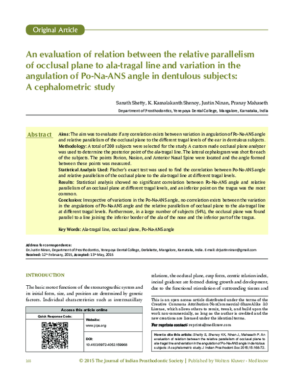(PDF) An evaluation of relation between the relative parallelism of ...