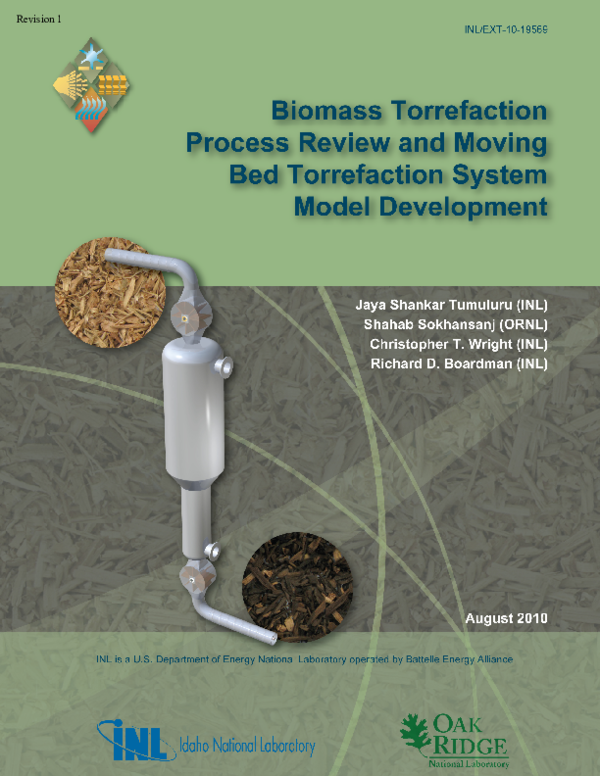(PDF) Biomass Torrefaction Process Review and Moving Bed Torrefaction ...