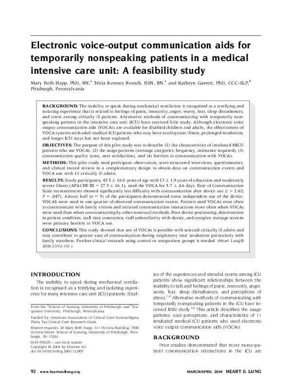 (PDF) Electronic voice-output communication aids for temporarily ...
