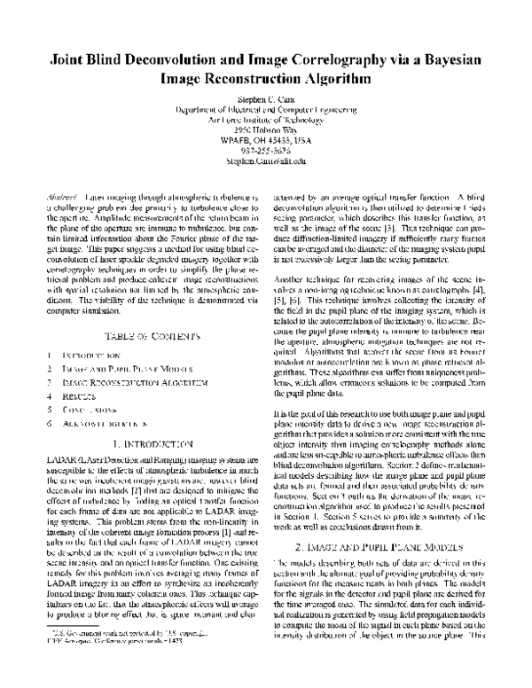 (PDF) Joint blind deconvolution and image correlography via a Bayesian image reconstruction ...
